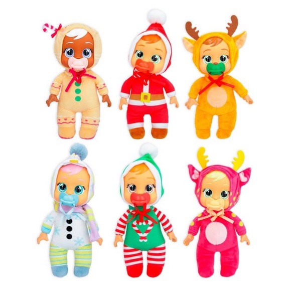IMC | Holiday | Cry Babies Tiny Cuddles Christmas Elfie Green And Red ...
